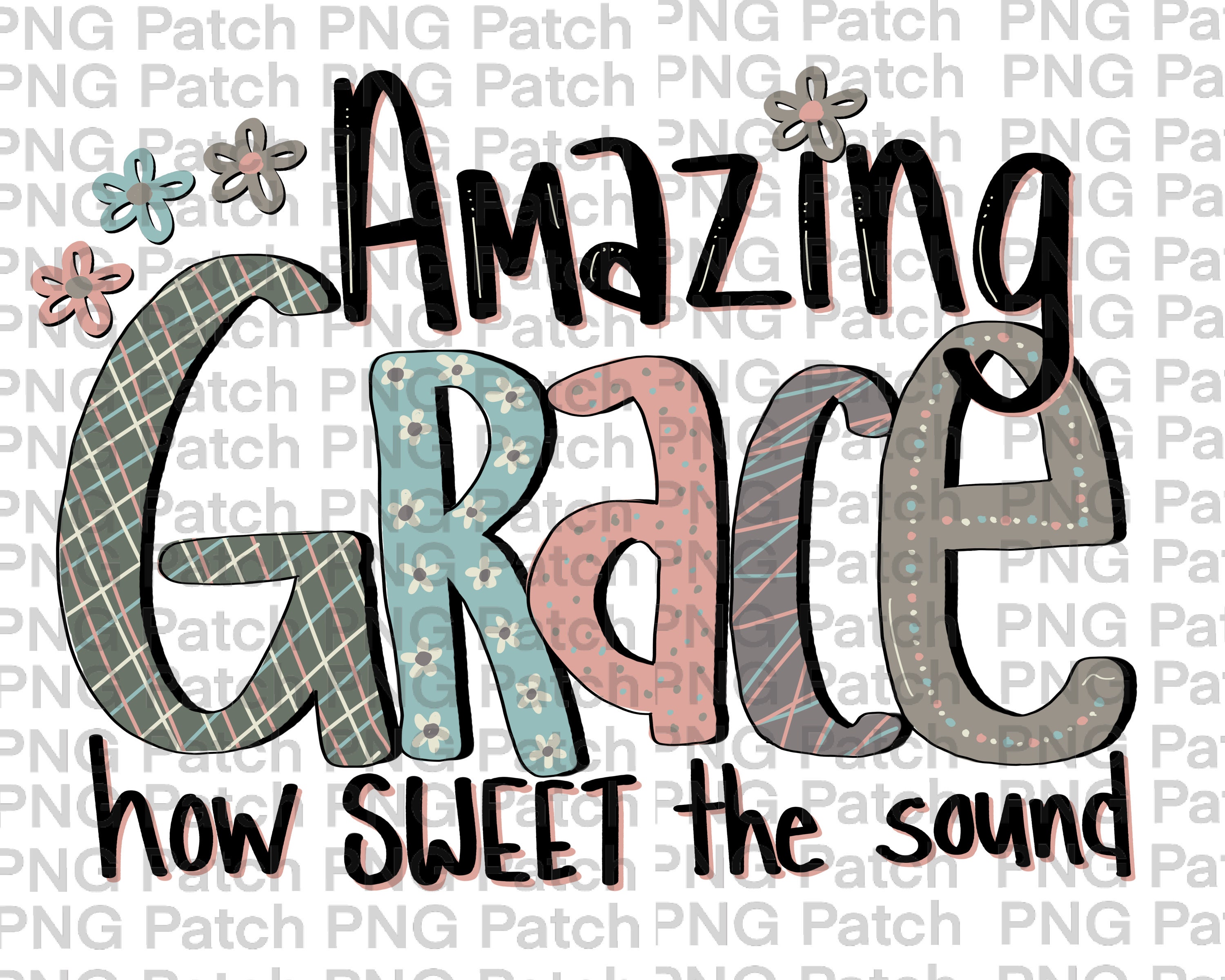 Amazing Grace how Sweet the Sound Church Hymns Church PNG | Etsy