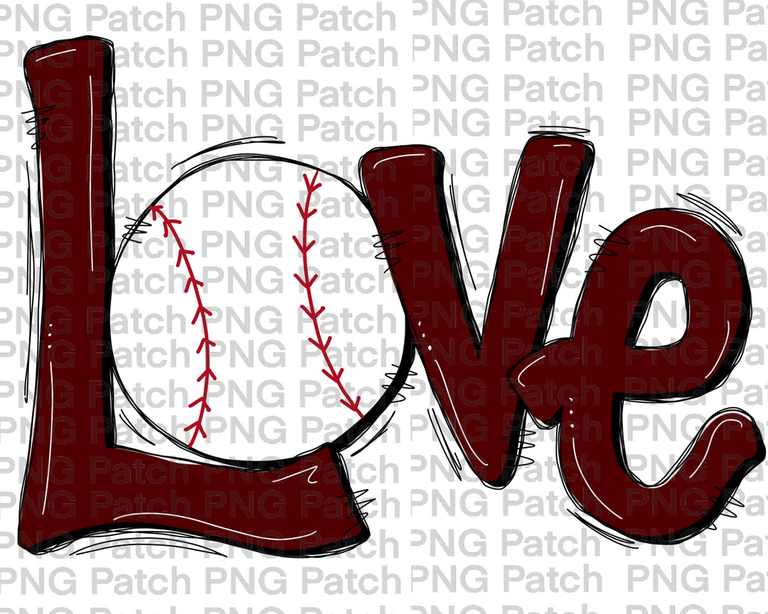 Baseball, Maroon With Baseball, Baseball PNG Digital Design, Sports ...