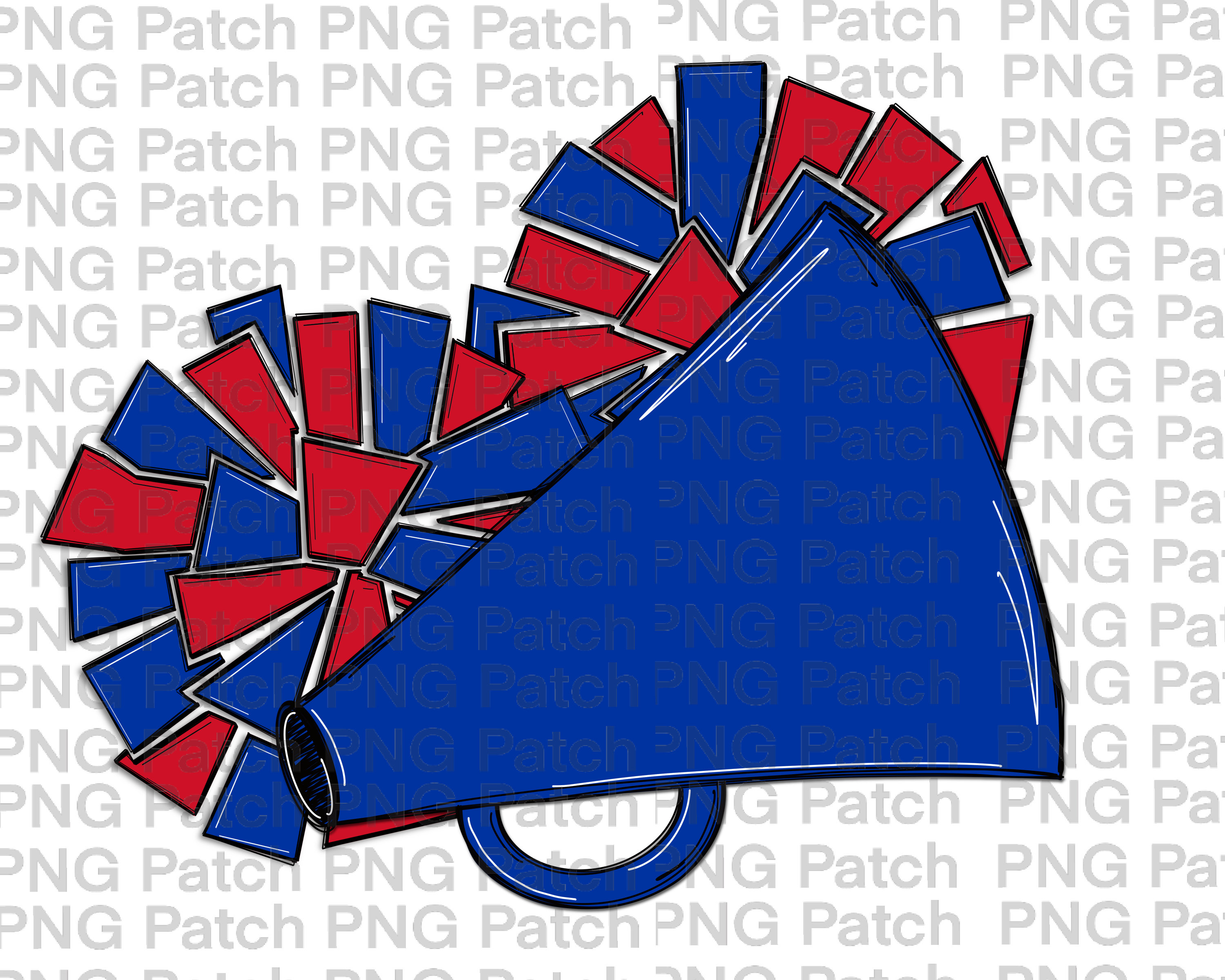 Blue Cheer Bow Clipart