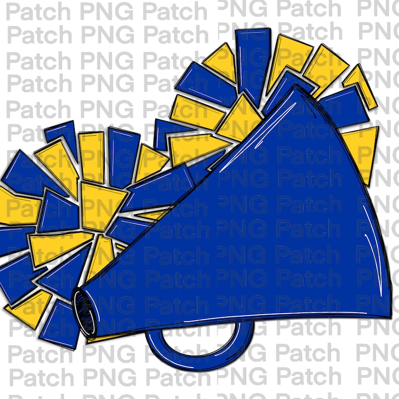 Cheer Shirt Royal Yellow - Etsy