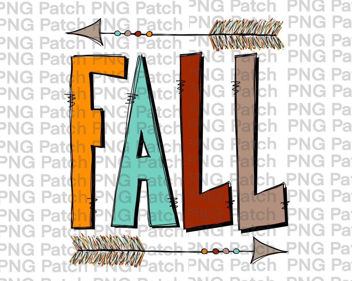 Fall Arrows Fall PNG Digital Design Thanksgiving - Etsy UK
