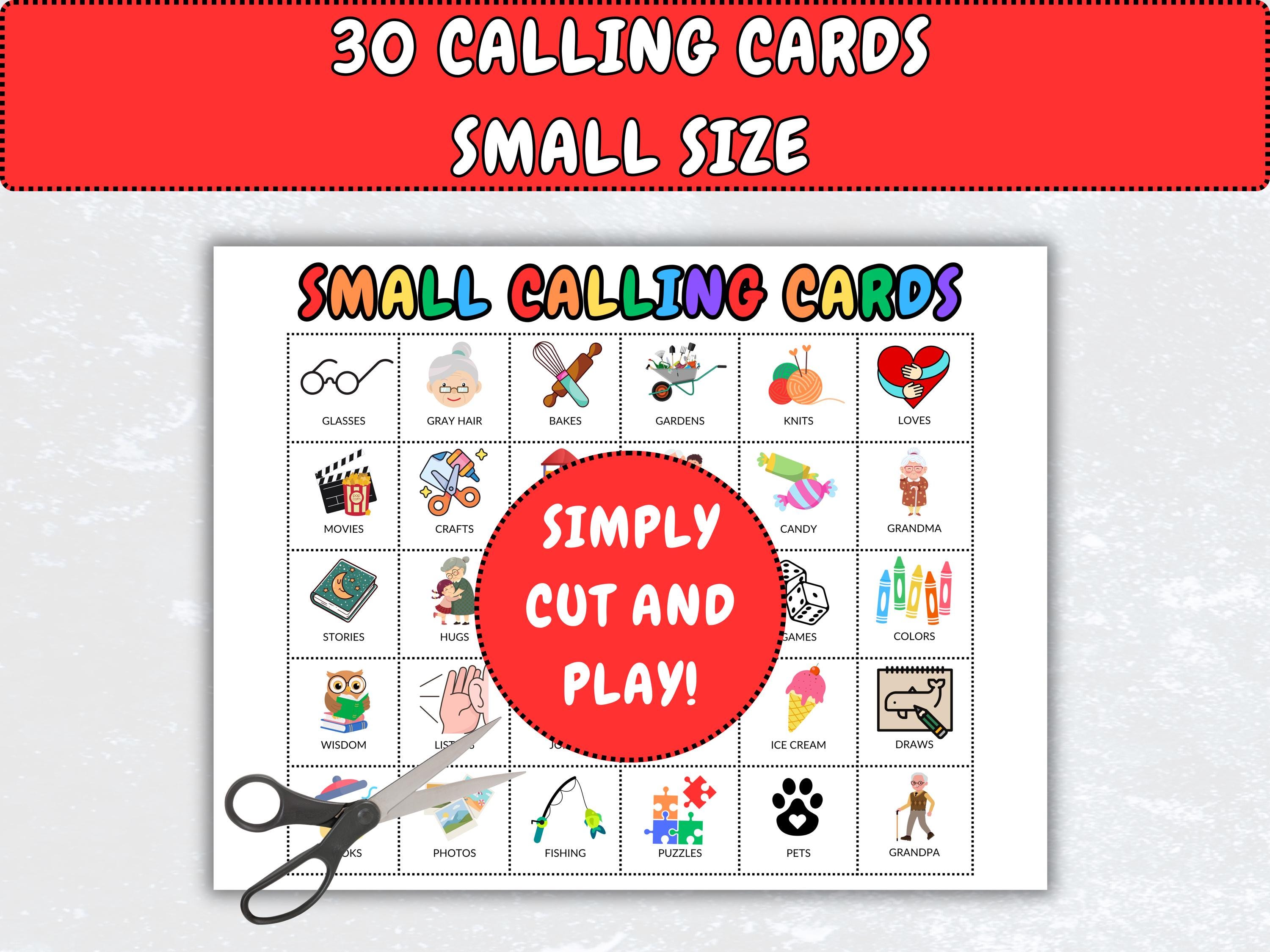 Grandparents Day Bingo Game Printable Fun School Activities for ...