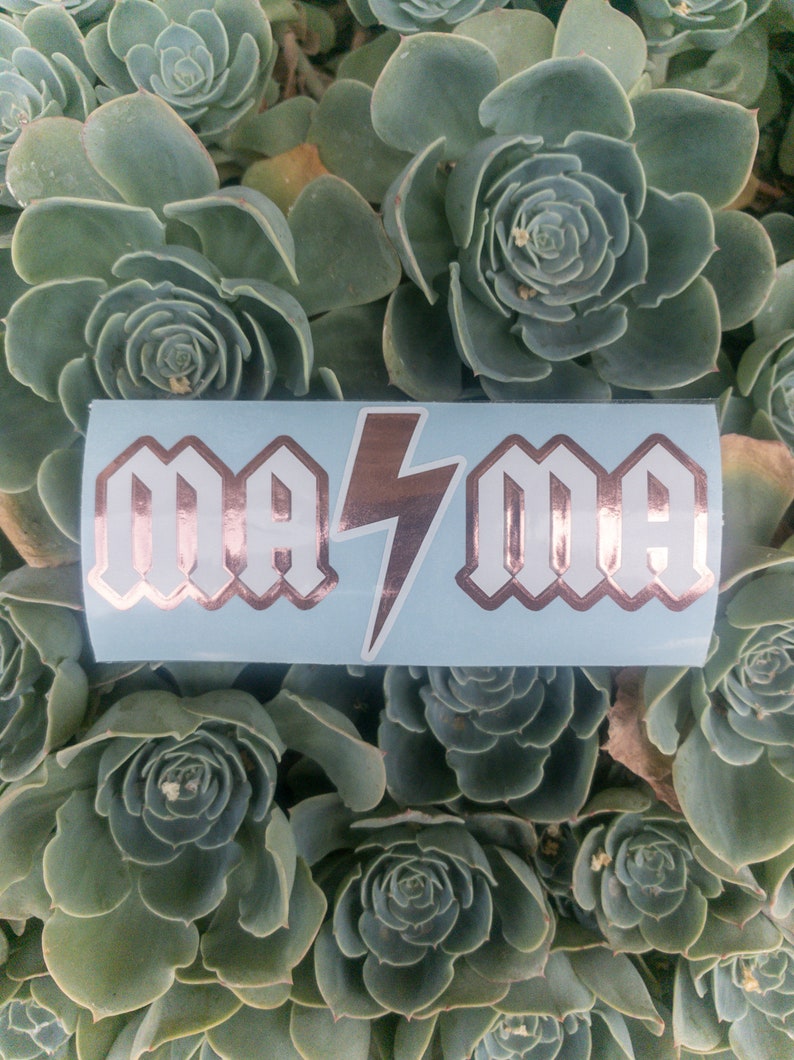 Mama Car Decal Personalized Car Decal Holographic Decal - Etsy