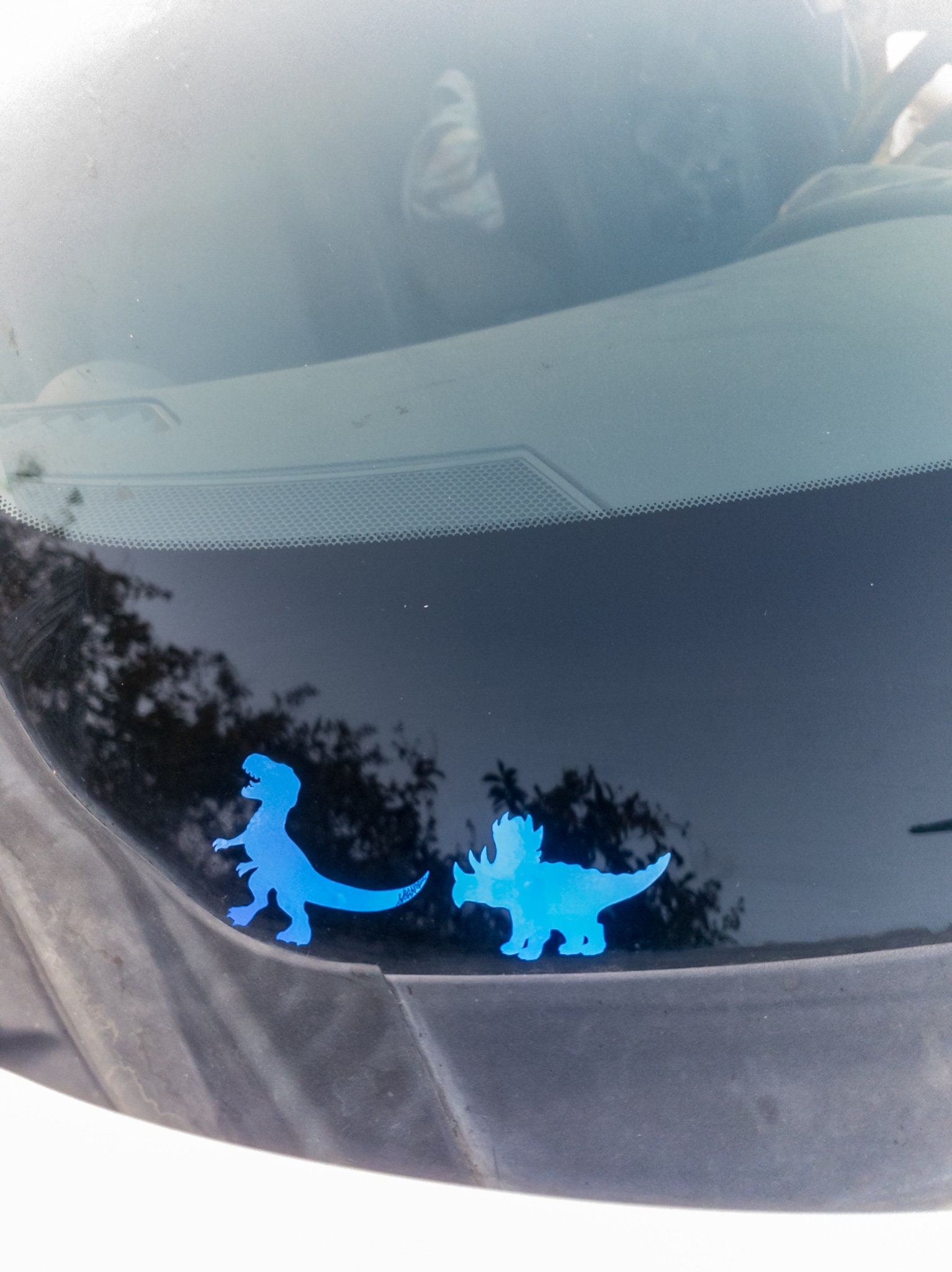 Mini Dinosaur Decal Dinosaur Car Decal Stickers for Phone | Etsy