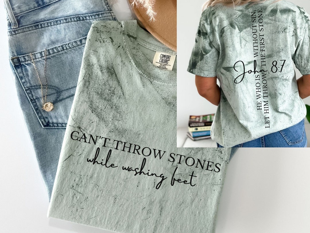 Can't Throw Stones While Washing Feet SVG, Jesus SVG, Christian, Print ...