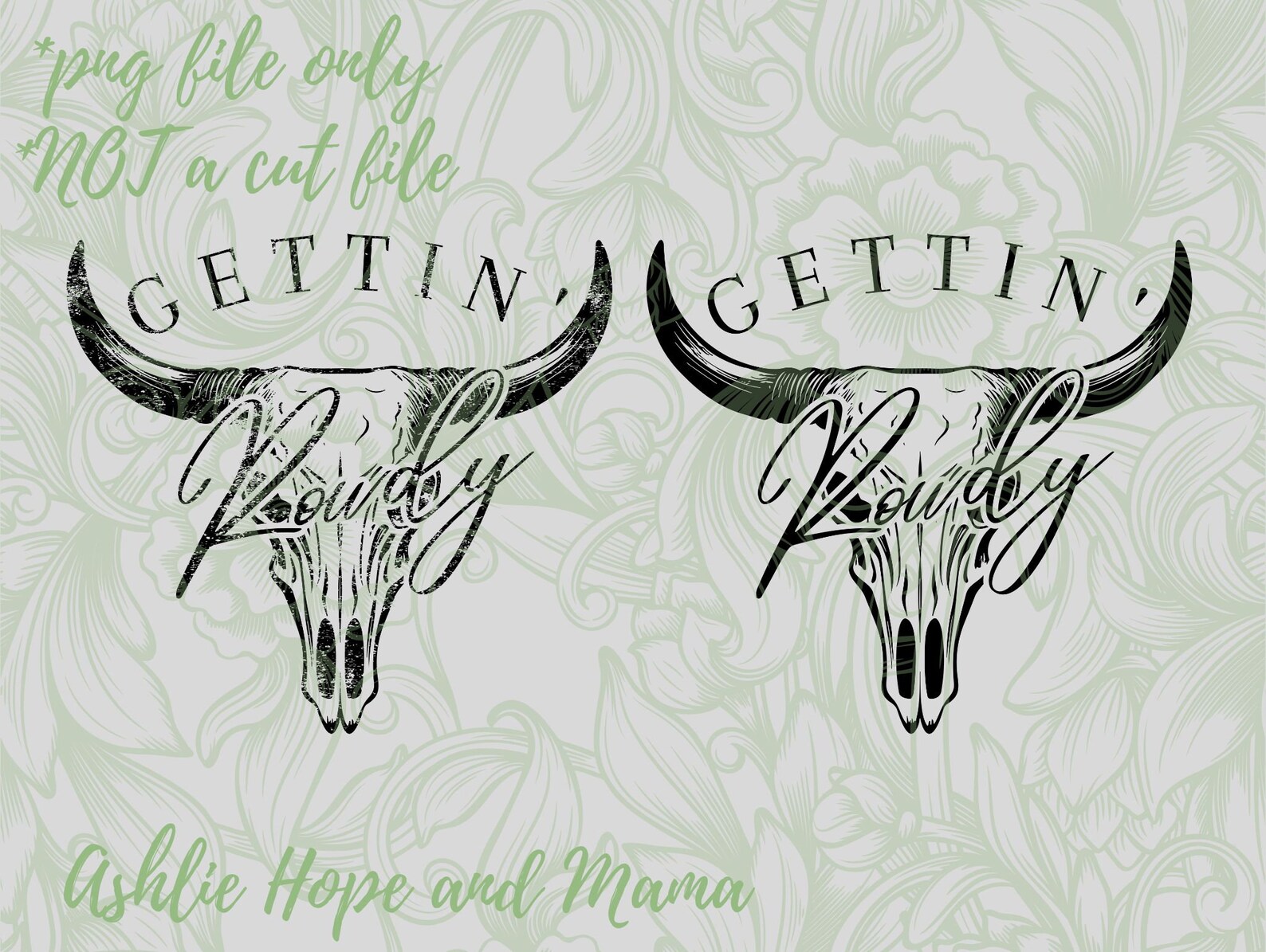Getting Rowdy PNG, Western PNG, Bride to Be PNG, Print on Demand, Groom ...