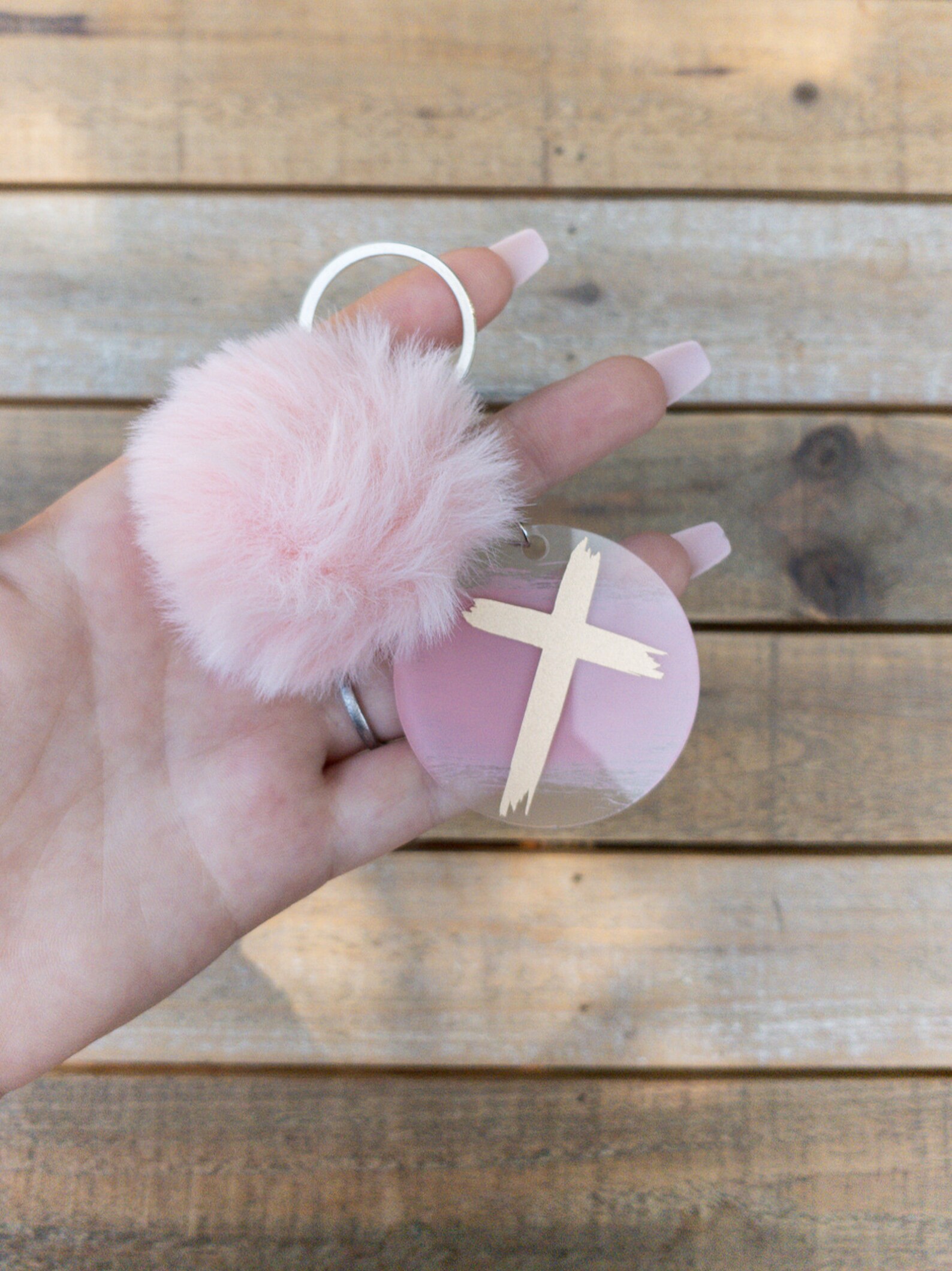Cross Keychain, Blessed Keychain, Encouraging Keychain, Uplifting Gifts ...