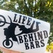 Life Behind Bars Decal, Dirt Bike Decal, Motocross Sticker, Dirt Bike ...