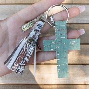 Cross Keychain, Blessed Keychain, Encouraging Keychain, Uplifting Gifts ...