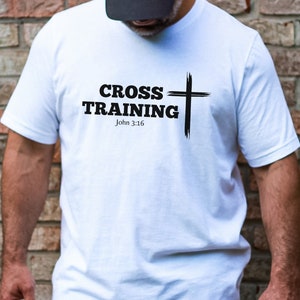 Cross Training SVG, Men's Christian PNG, Print on Demand, Trendy ...