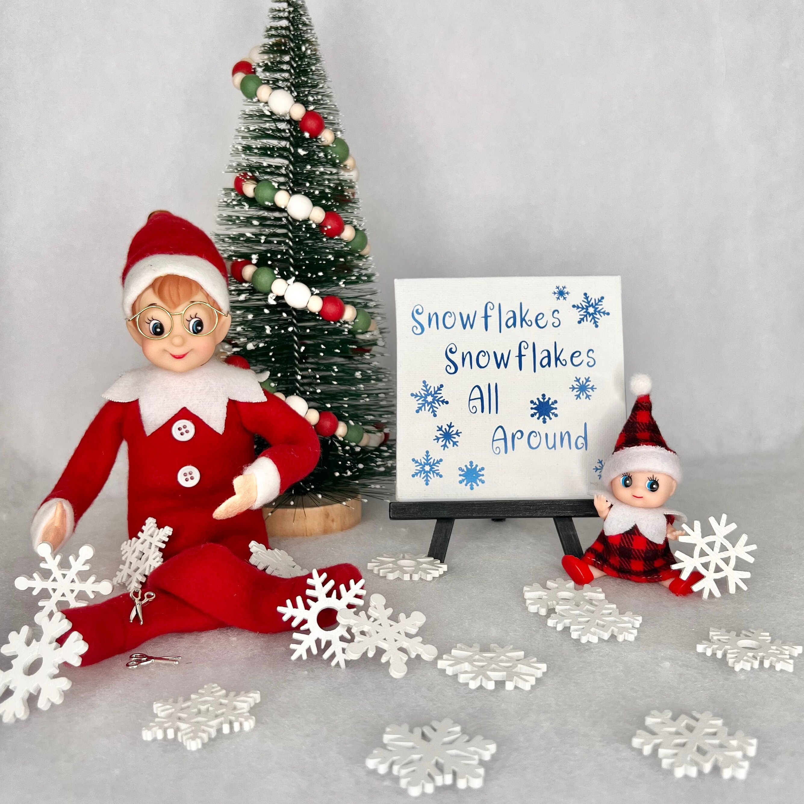 Elf On The Shelf Snowflake