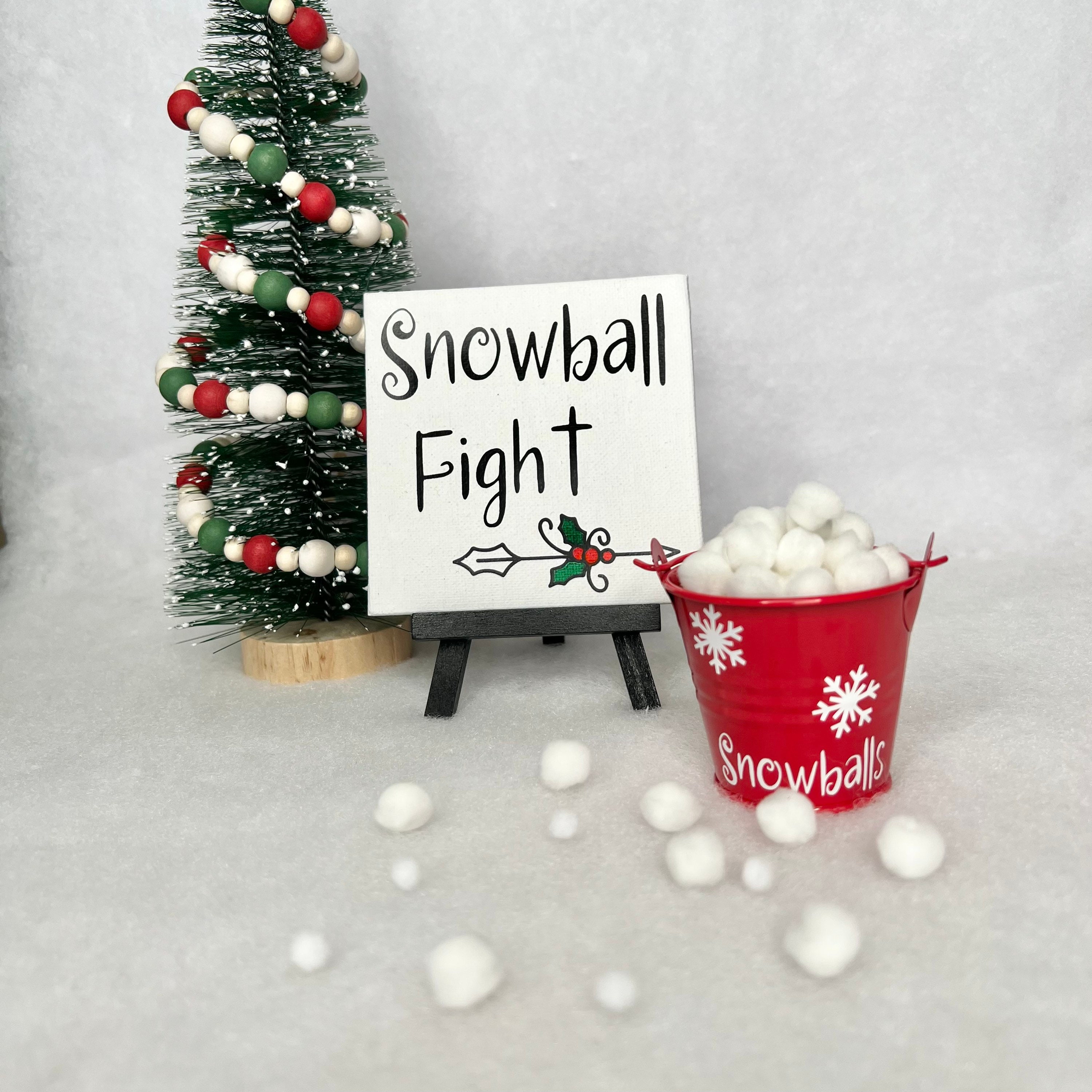 Christmas Snowball Fight
