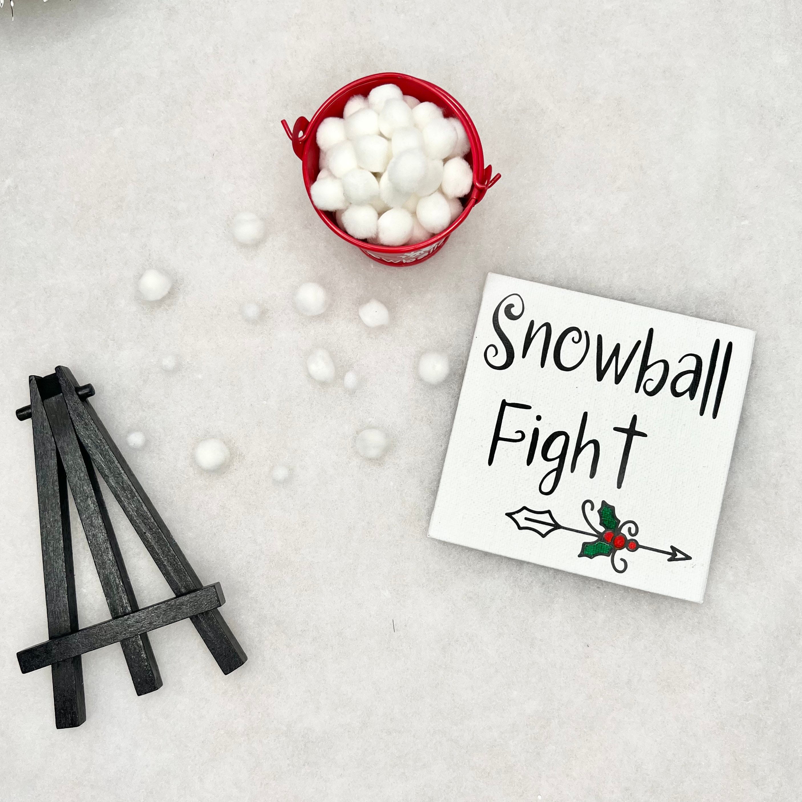 Elf Props - Snowball Fight With Canvas, Elf Kit - Etsy