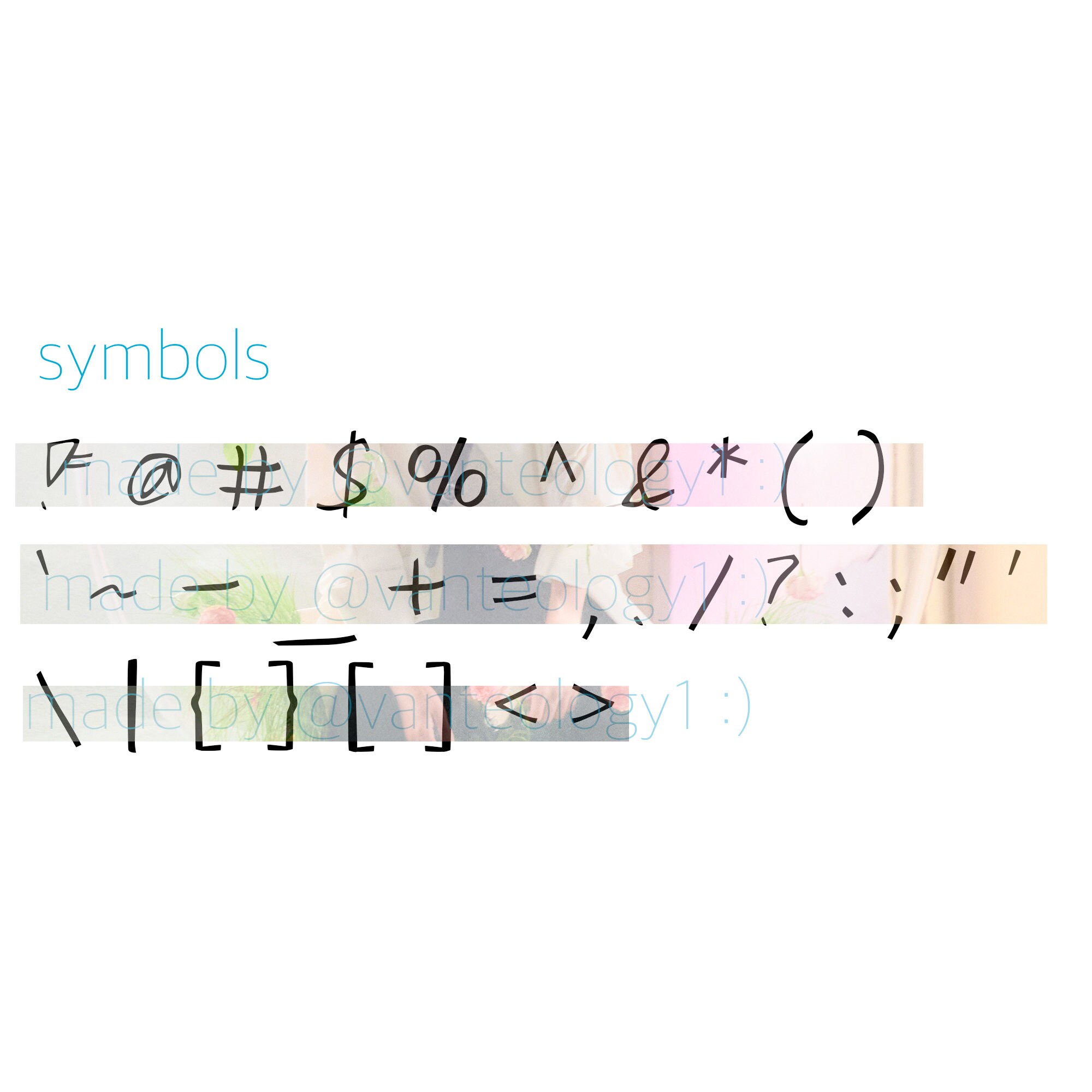 BTS FONT Rm's Handwriting english - Etsy UK