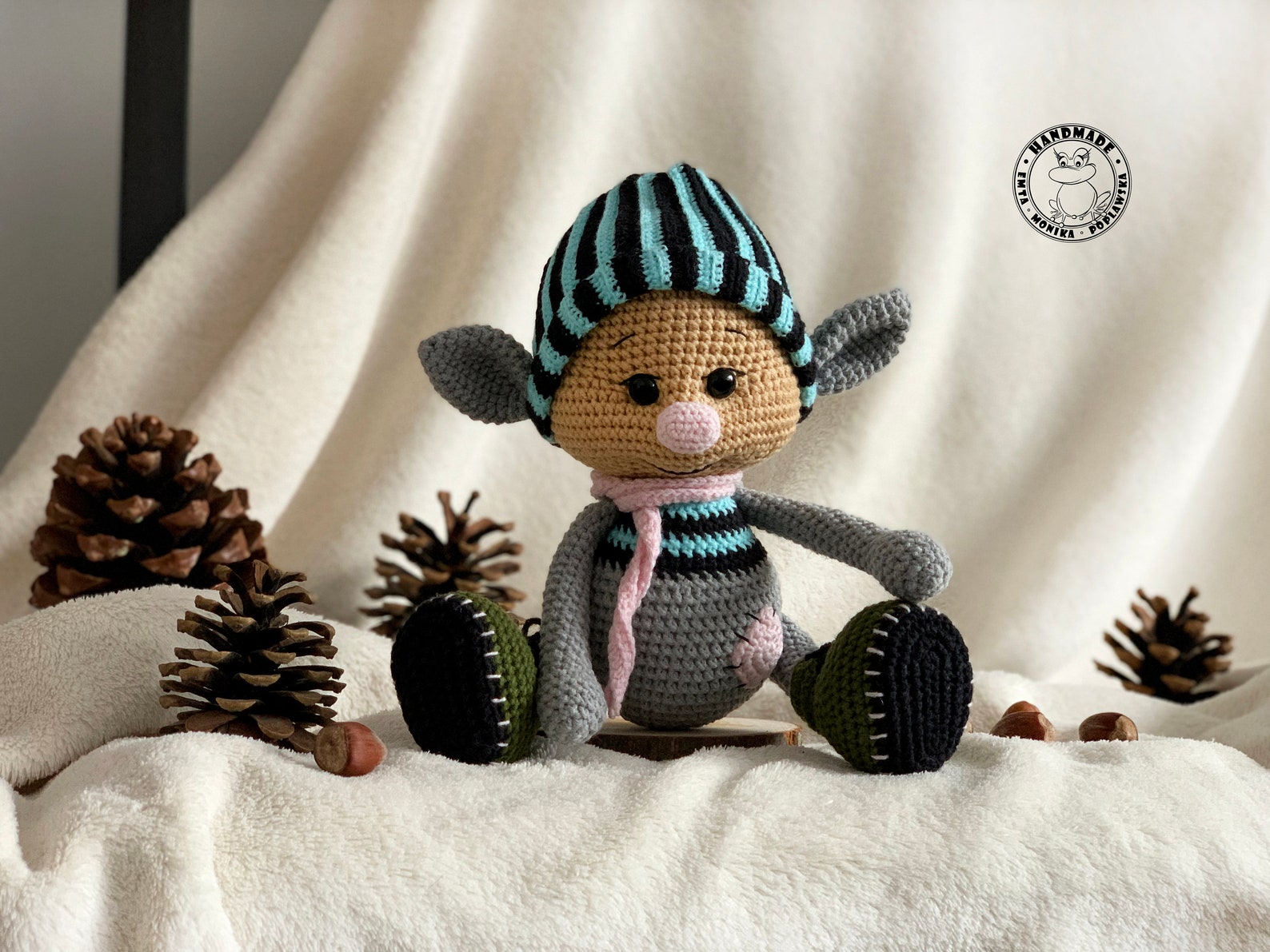 WILMA & WILLY the Snowy Forest Elves Mythical Creatures - Etsy