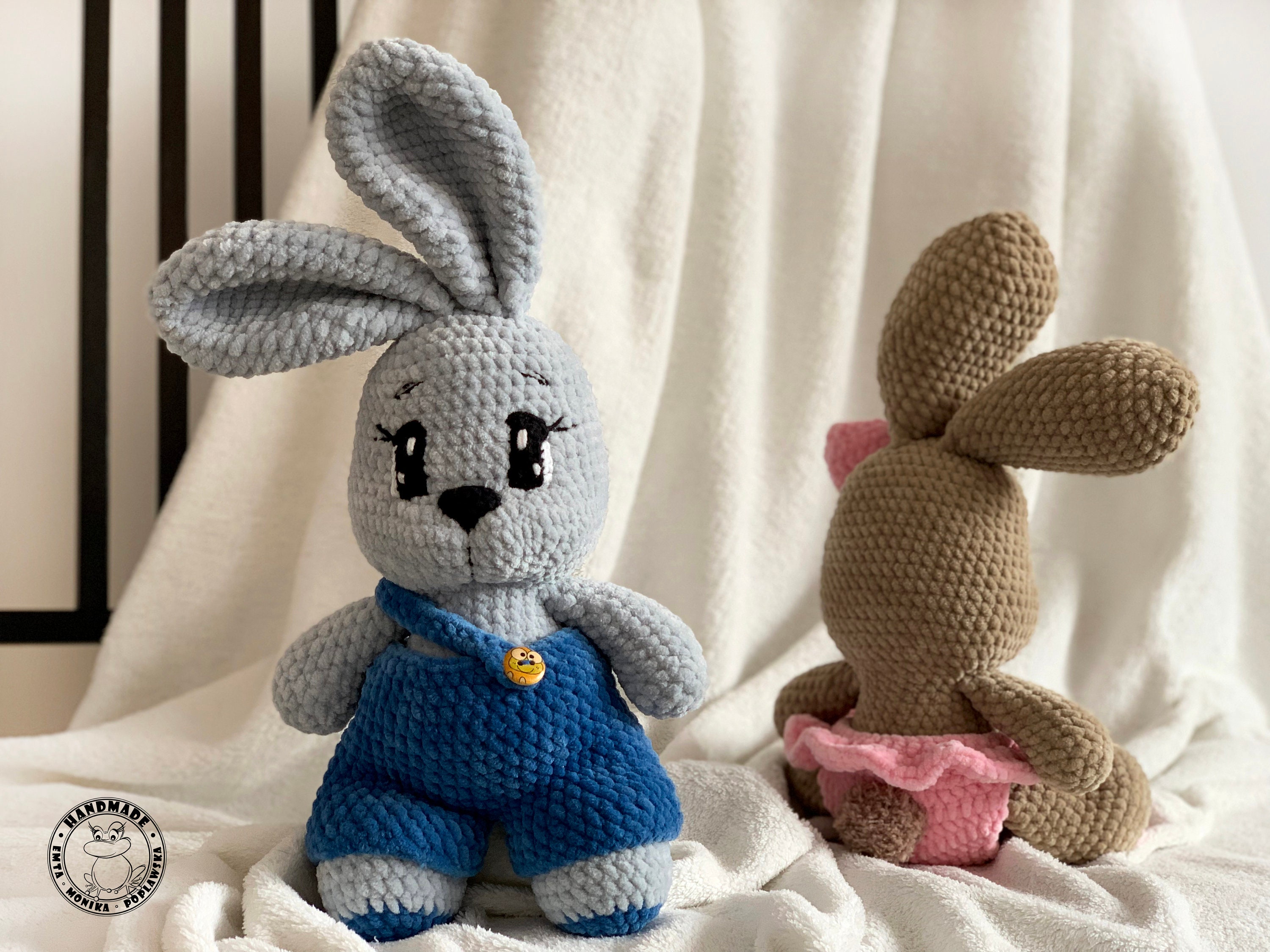 NEWBORN BUNNIES Stuffed Plush Bunny Baby Toys Baby Shower Gift - Etsy