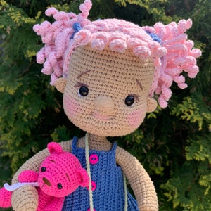 MARY the Adorable Sweet Doll With Little Teddy Bear Doll With Tiny ...