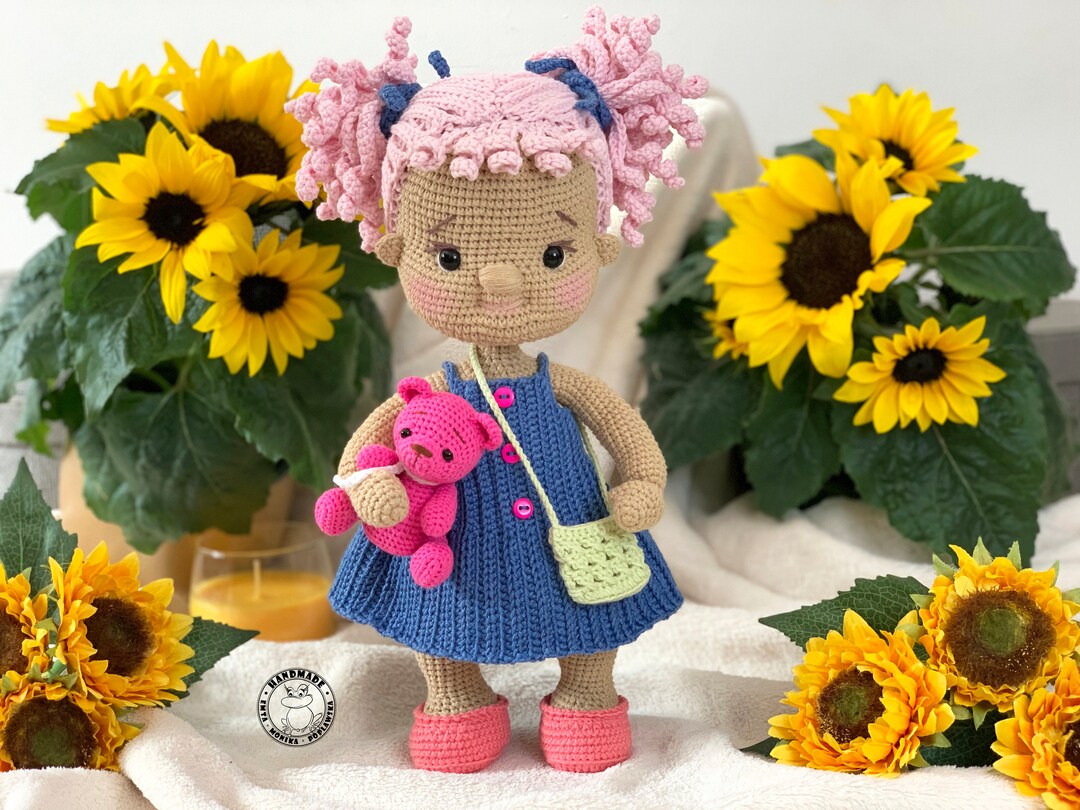 MARY the Adorable Sweet Doll With Little Teddy Bear Doll With Tiny ...