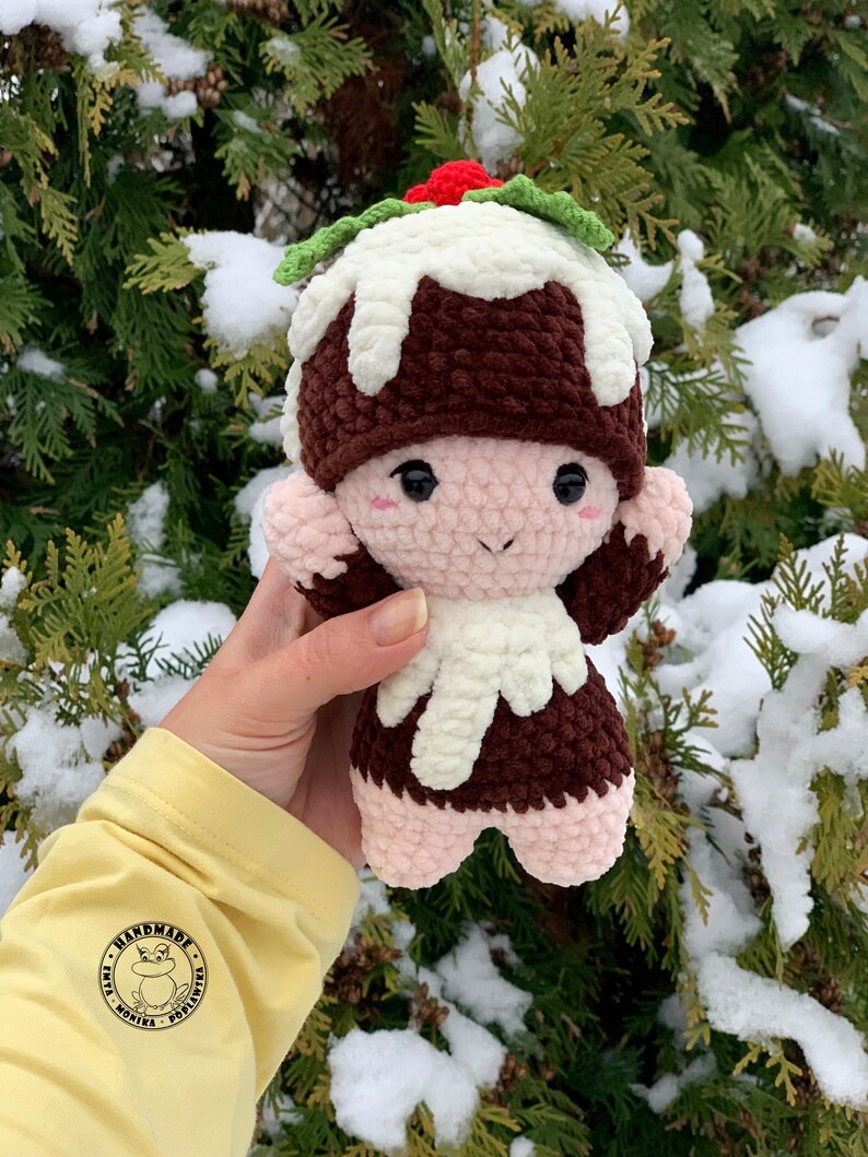 FIGGY & JOLLY Christmas Pudding and Gingerbread Dolls - Etsy