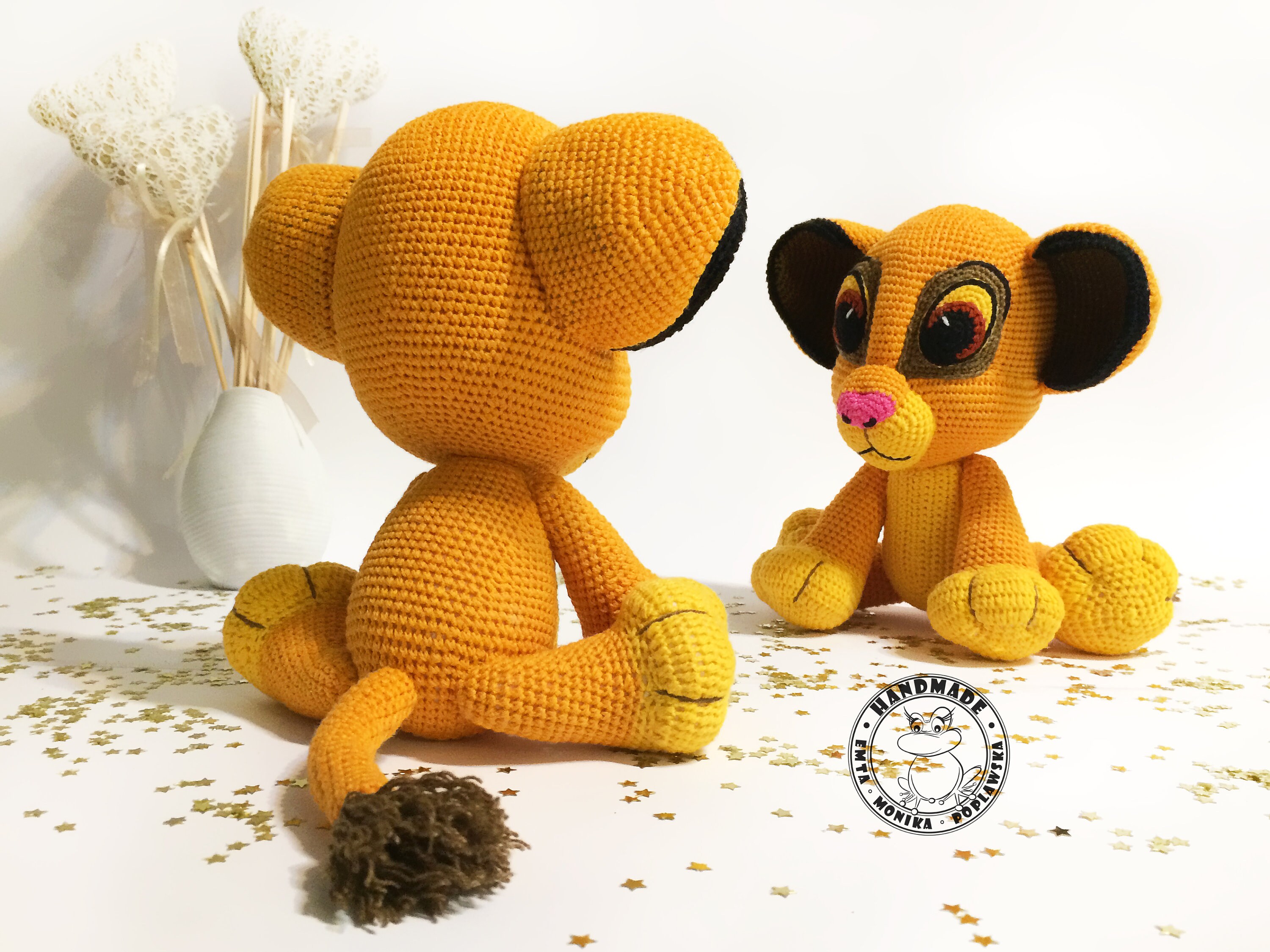 SIMBA the Lion King Amigurumi Lion Disney Crochet Toy | Etsy