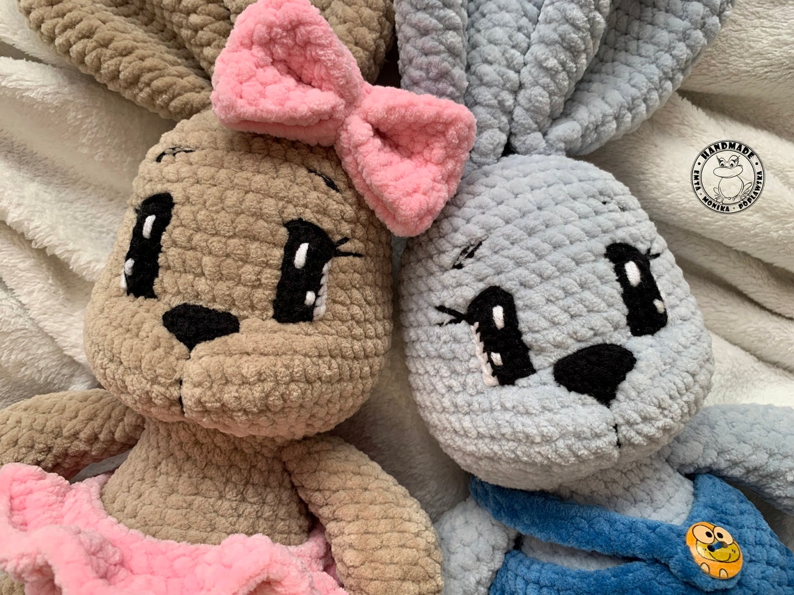 NEWBORN BUNNIES Stuffed Plush Bunny Baby Toys Baby Shower Gift - Etsy