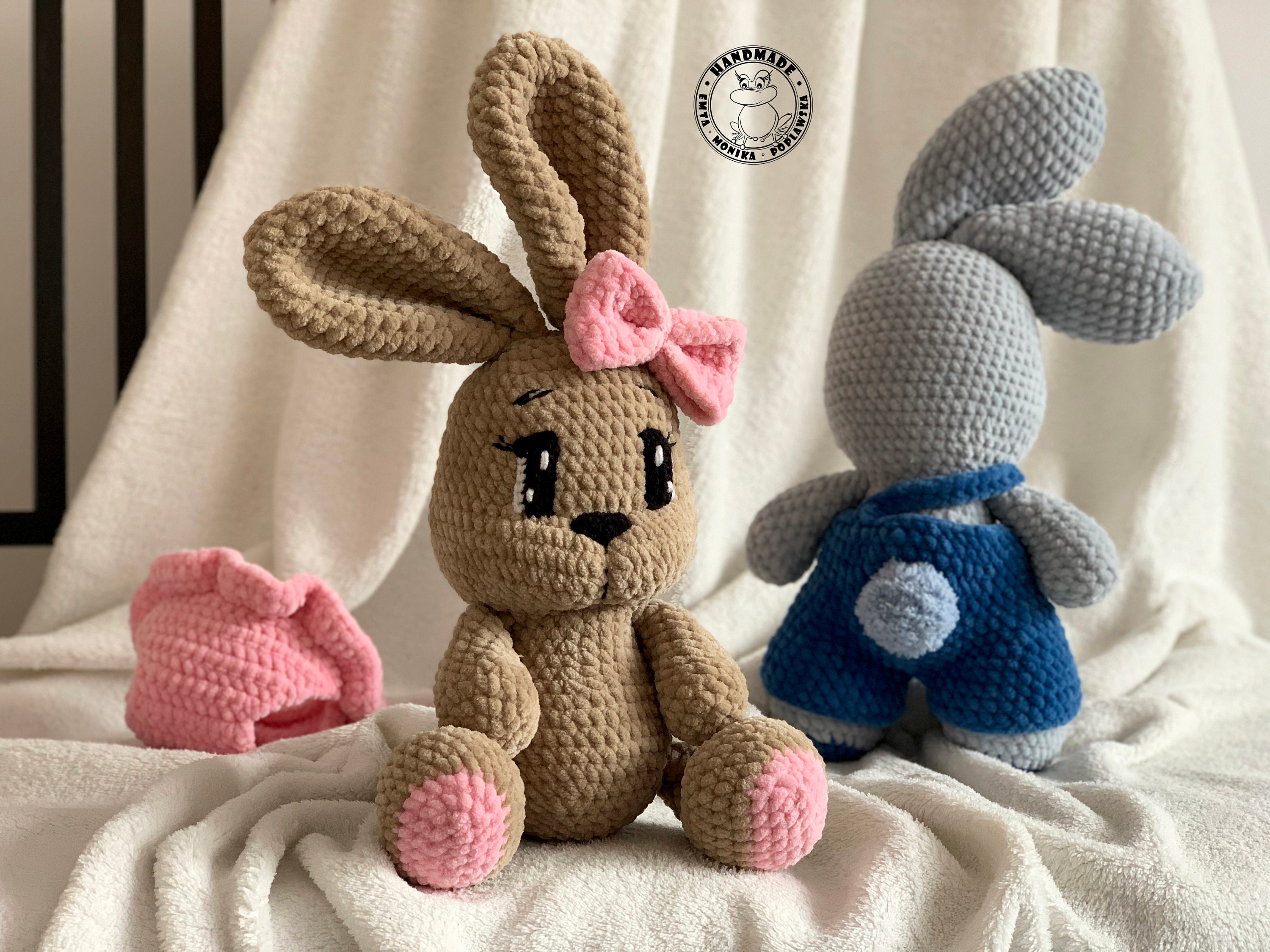 NEWBORN BUNNIES Stuffed Plush Bunny Baby Toys Baby Shower Gift - Etsy