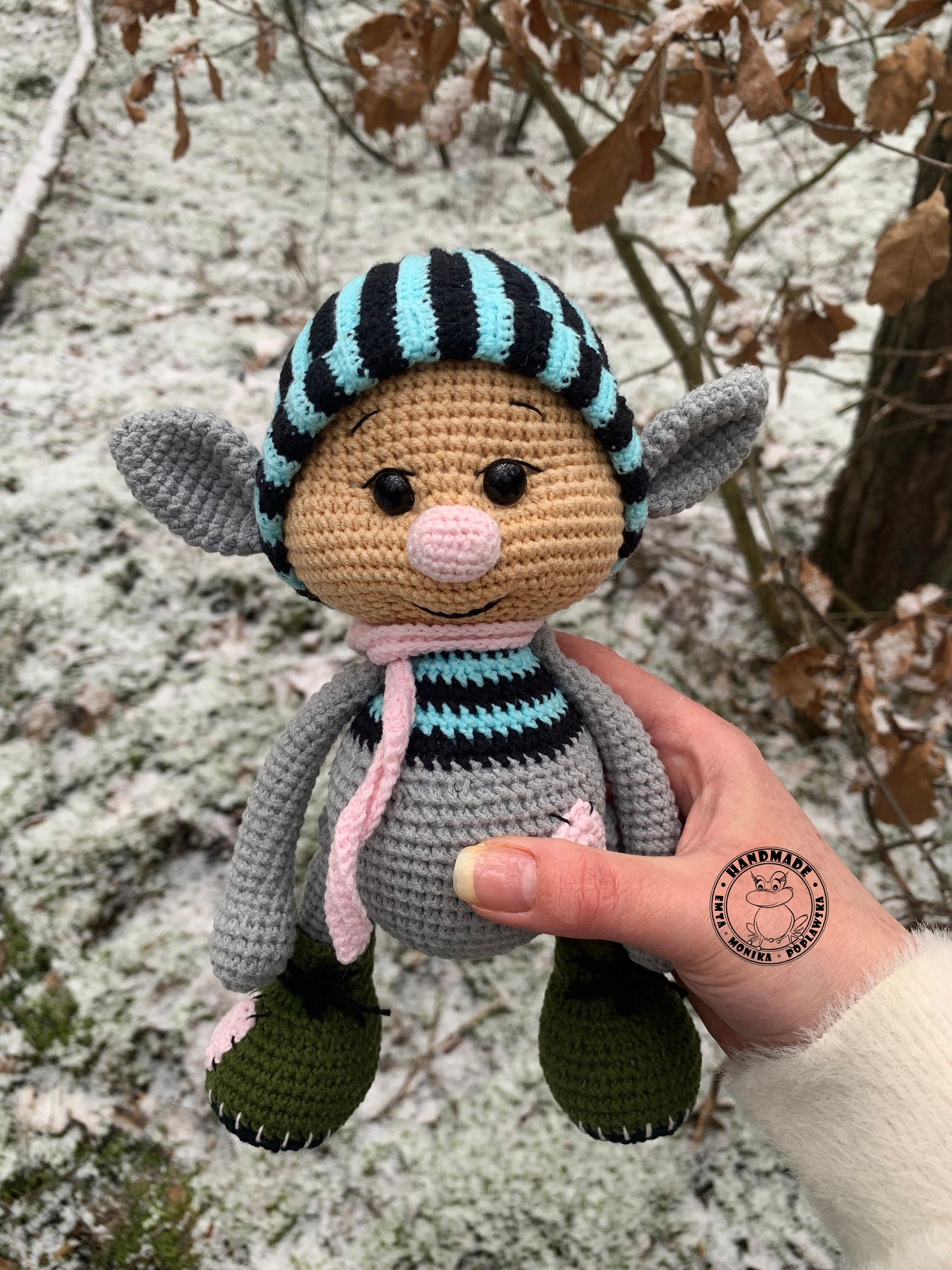 WILMA & WILLY the Snowy Forest Elves Mythical Creatures - Etsy