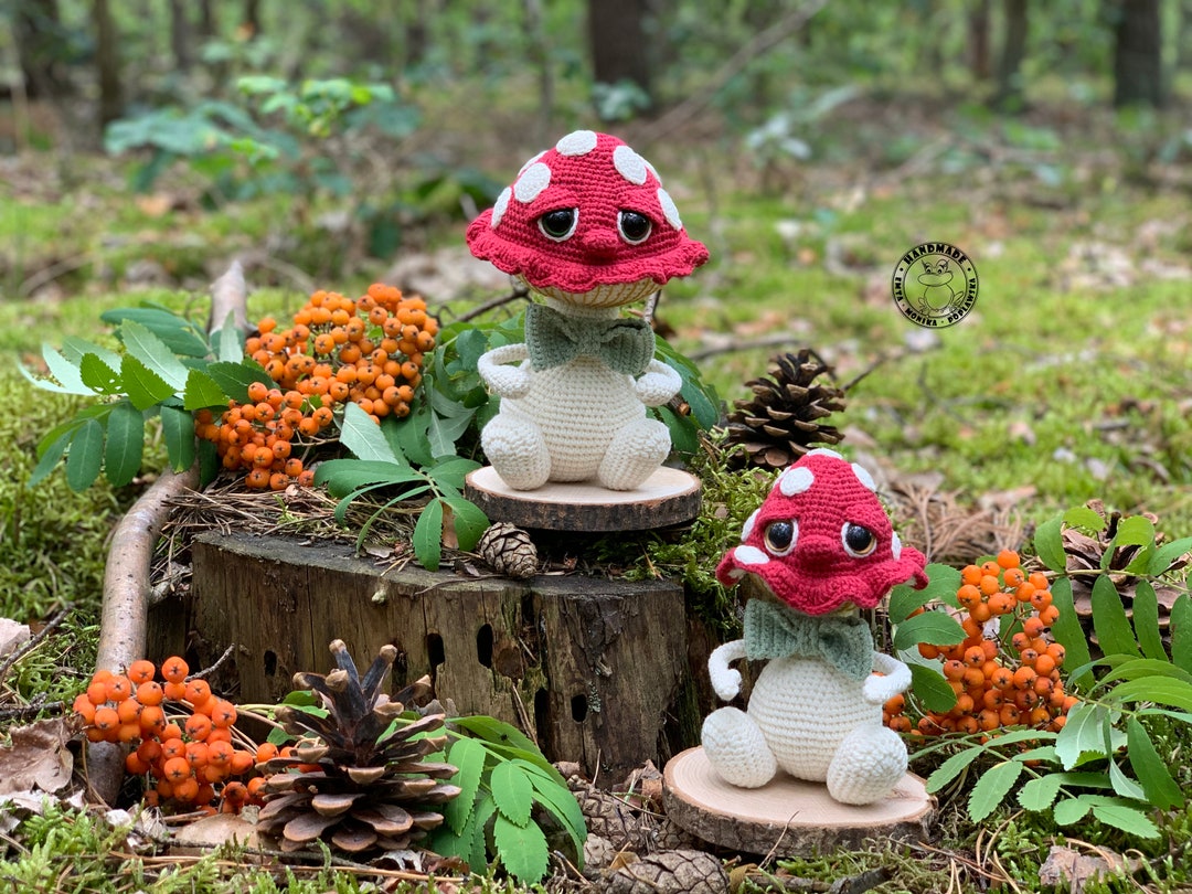 MUSHROOM SPRITE With Charming Look Elegant Mushroom With Big Eyes and ...