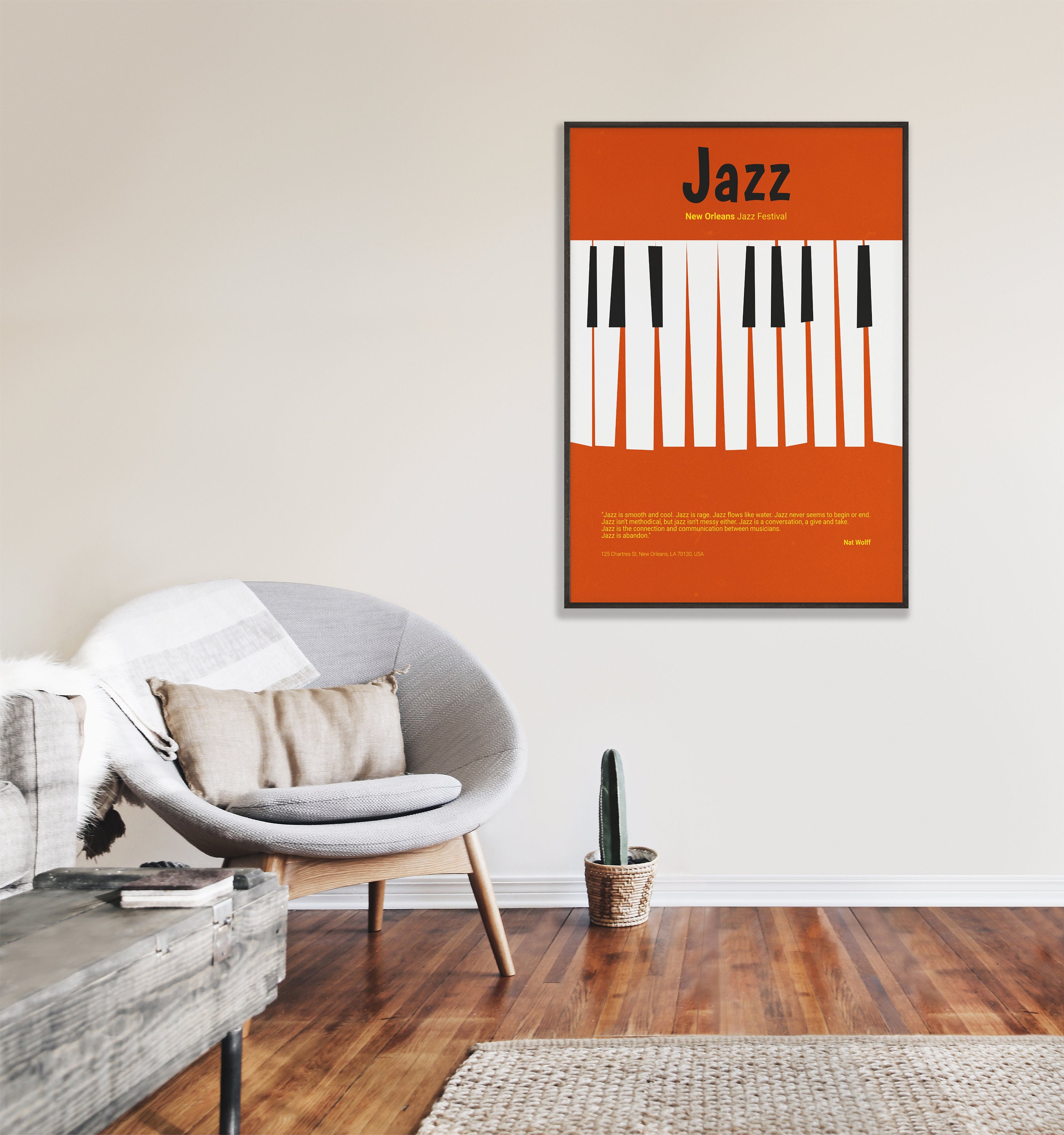 Jazz Print, Music Poster, Quotes About Life, Music Quotation, Jazz ...