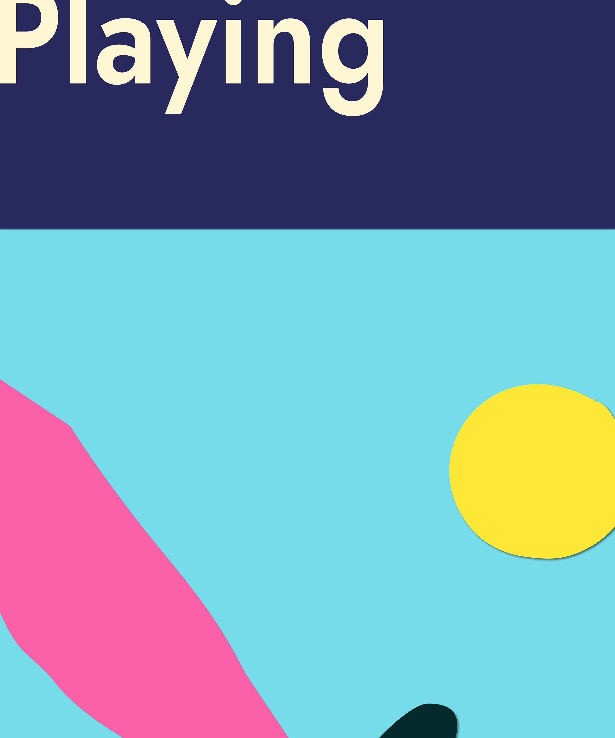 Playing Poster Soccer Print Retro Mid-century Modern Wall - Etsy