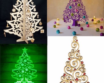 Cnc Christmas Files | Etsy