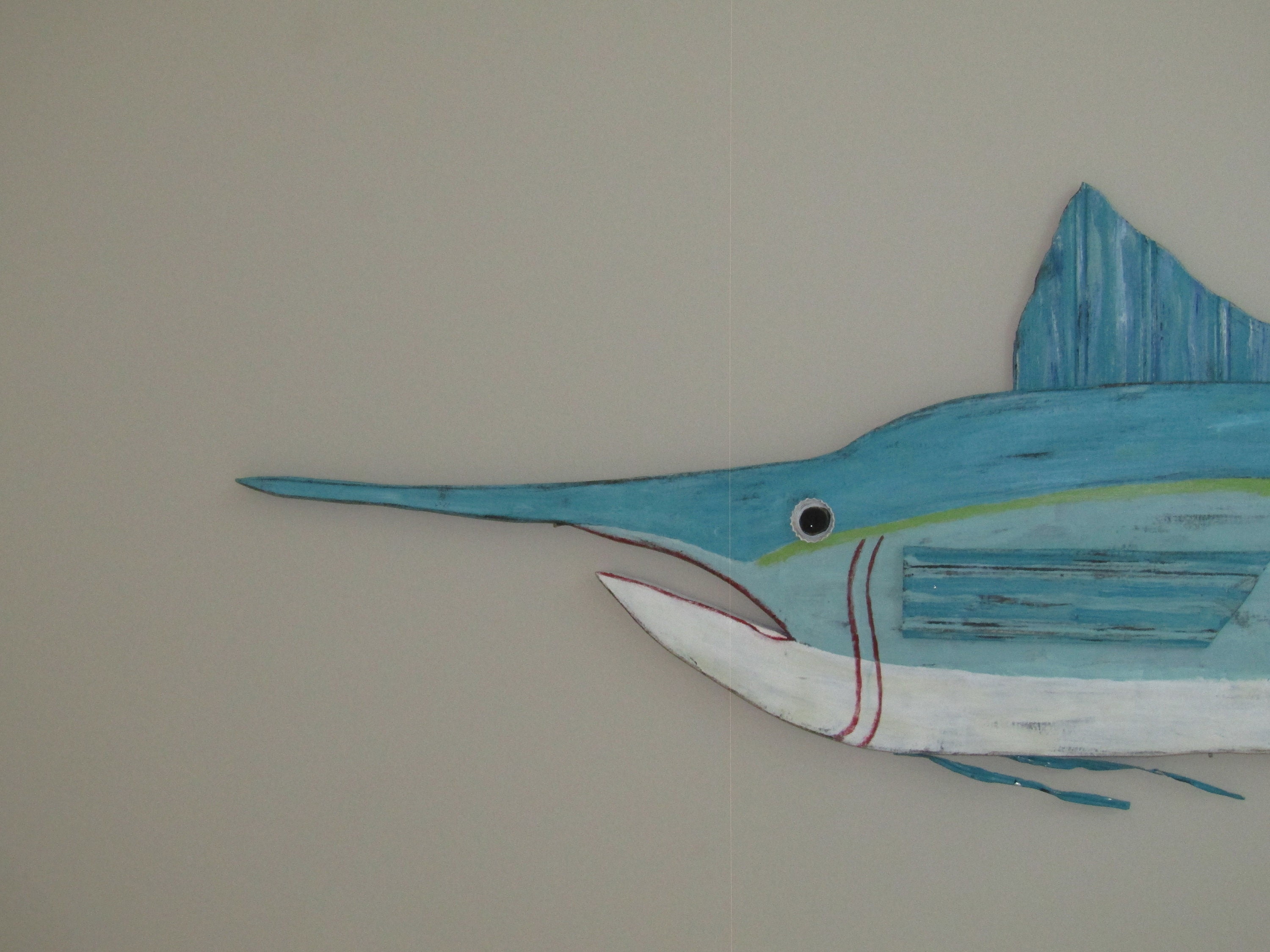 THE BIG TUNA/ Marlin/ Sailfish Wood Wall Fish - Etsy
