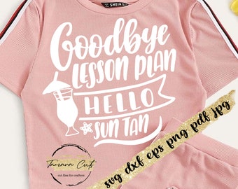 Goodbye Lesson Plan Hello Svg - Etsy