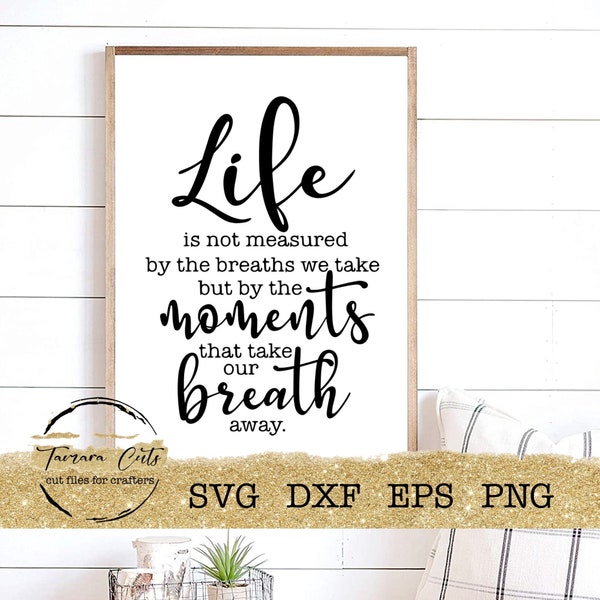 Life is Not Measured - Etsy