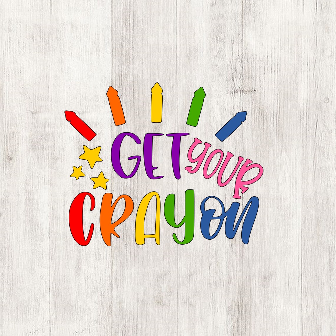 Get Your Crayon Svg Funny Back to School Svg Cut Files for - Etsy