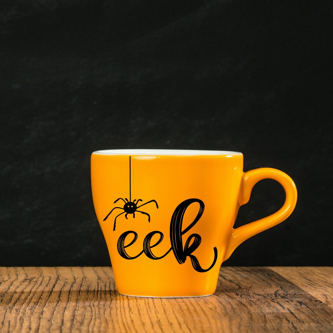 Eek Svg Halloween Sign Svg Spider Web Svg Scary Decor Svg - Etsy