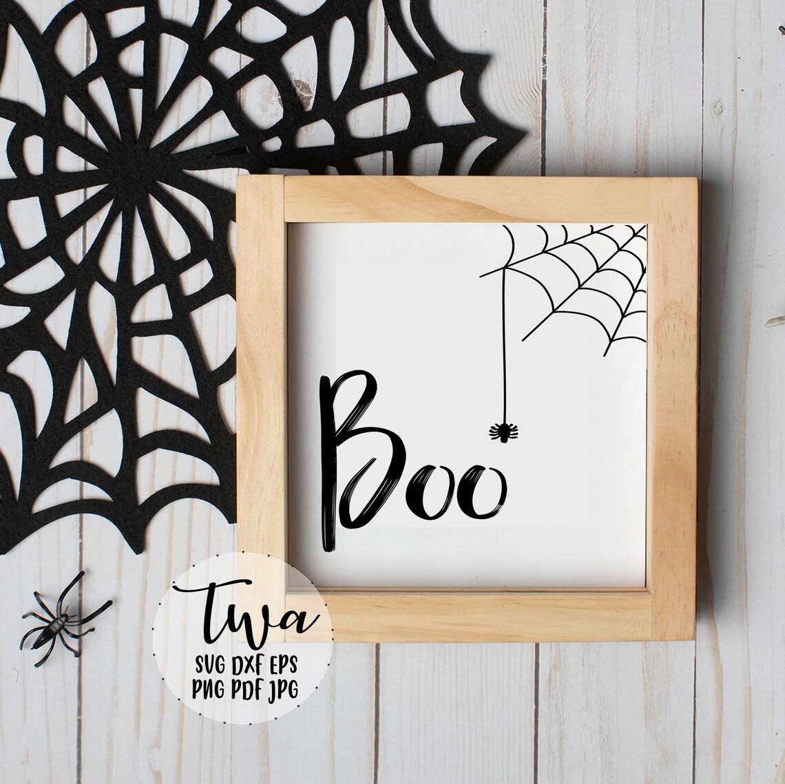 Halloween Sign Svg BOO Sign Svg Scary Decor Svg Halloween | Etsy
