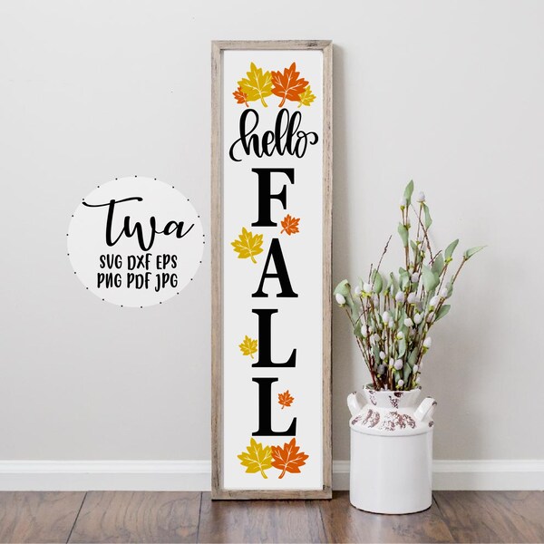 Happy Fall Porch Sign Svg - Etsy