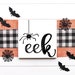 Eek Svg, Halloween Sign Svg, Spider Web Svg, Scary Decor Svg, Halloween ...