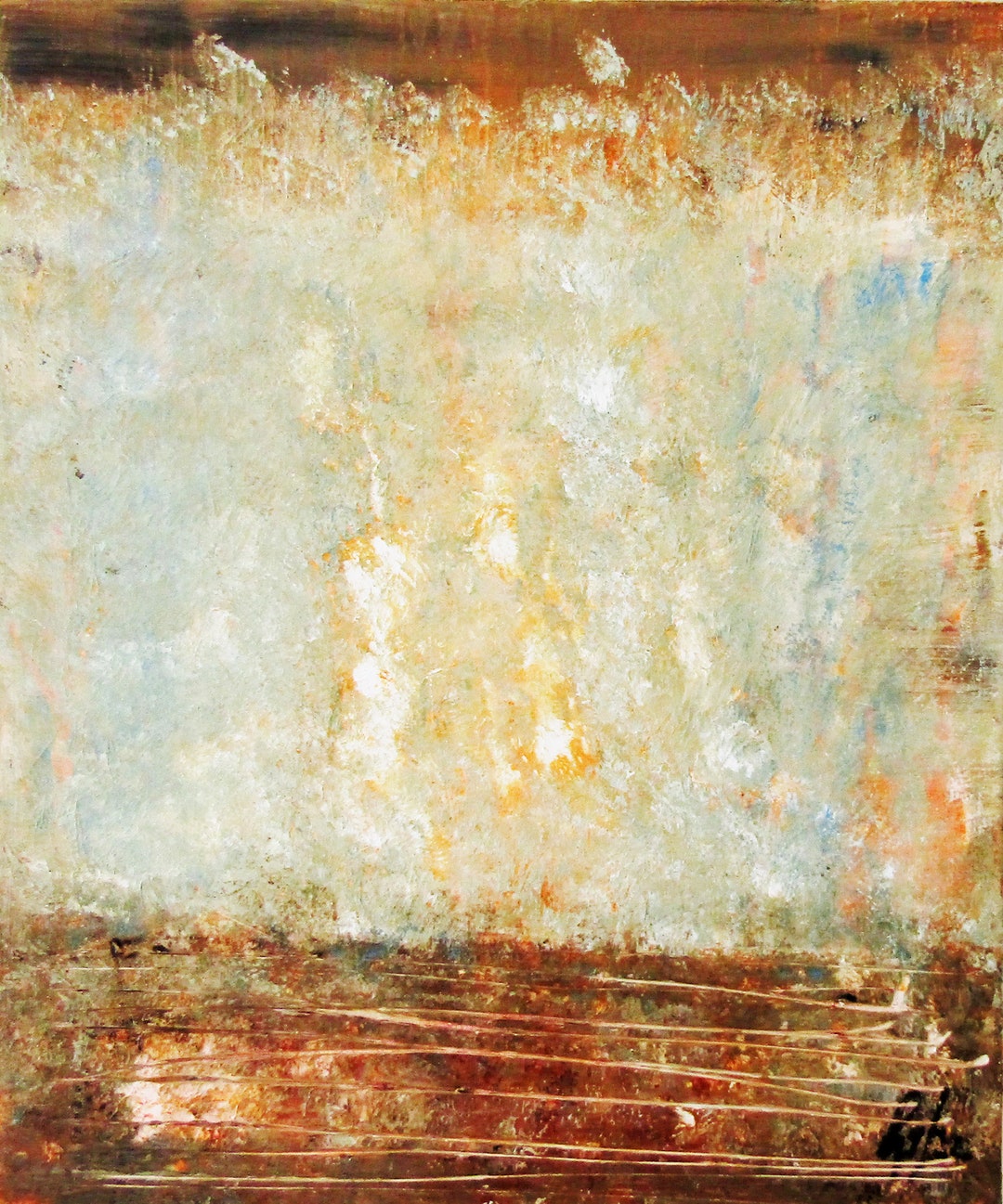 Vintage Rustic Landscape Art A Timeless Fusion of Vintage Charm and ...