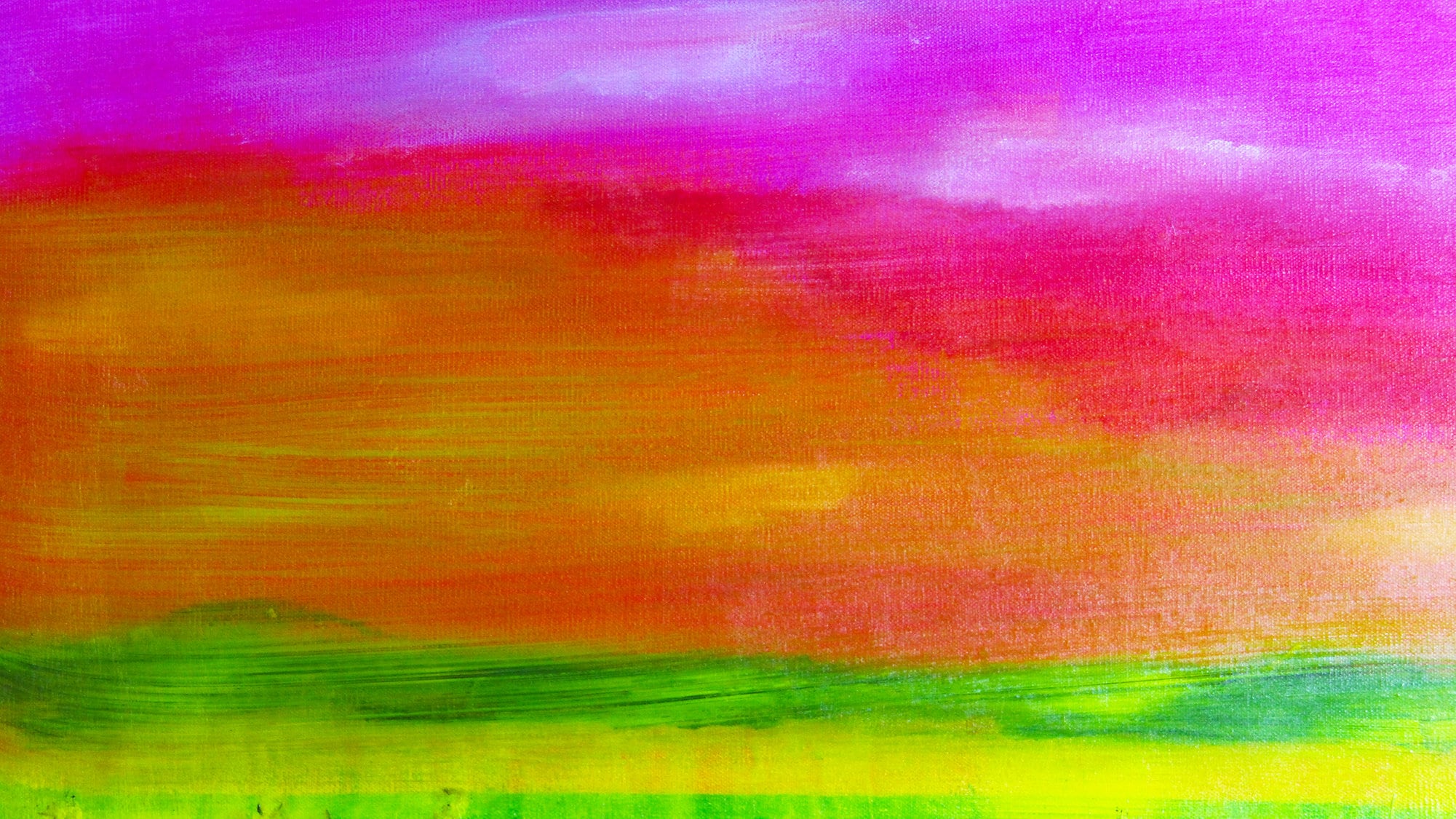 Colorful Abstract Sunflower Art: Vibrant and Imaginative Painting - Etsy