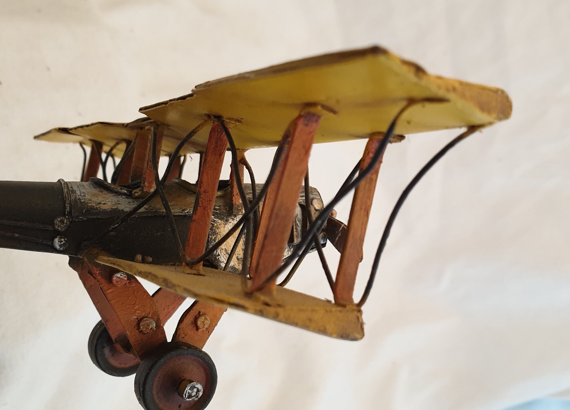 Rare Ancient Model Airplane Curtiss JN-7 Jenny Biplane in - Etsy