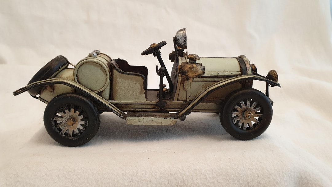 Rare Ancient Model Vintage Car Model in Metal Tin - Etsy