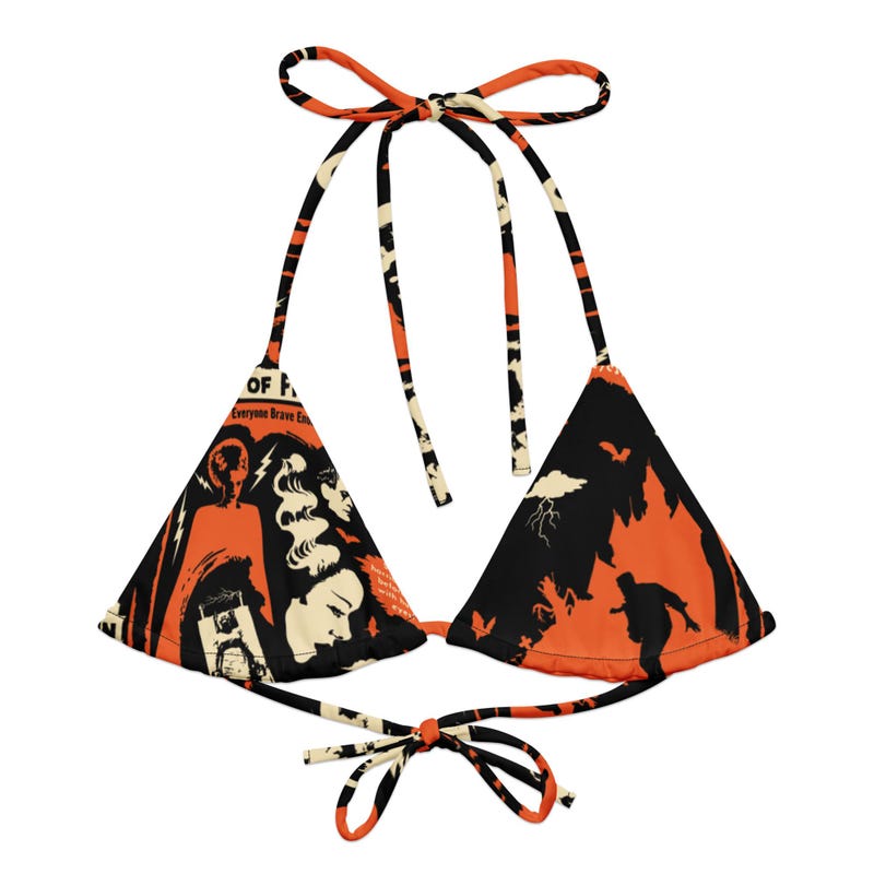 Bikini Top Horror - Etsy