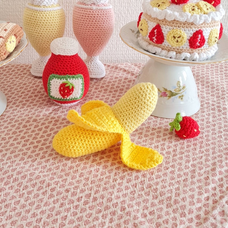 Crochet Banana - Etsy