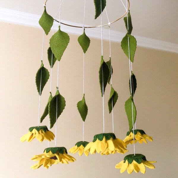 Flower Baby Mobile - Etsy