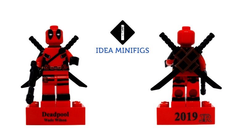 Deadpool personalizado con impresión UV, Deadpool clásico o inverso ...