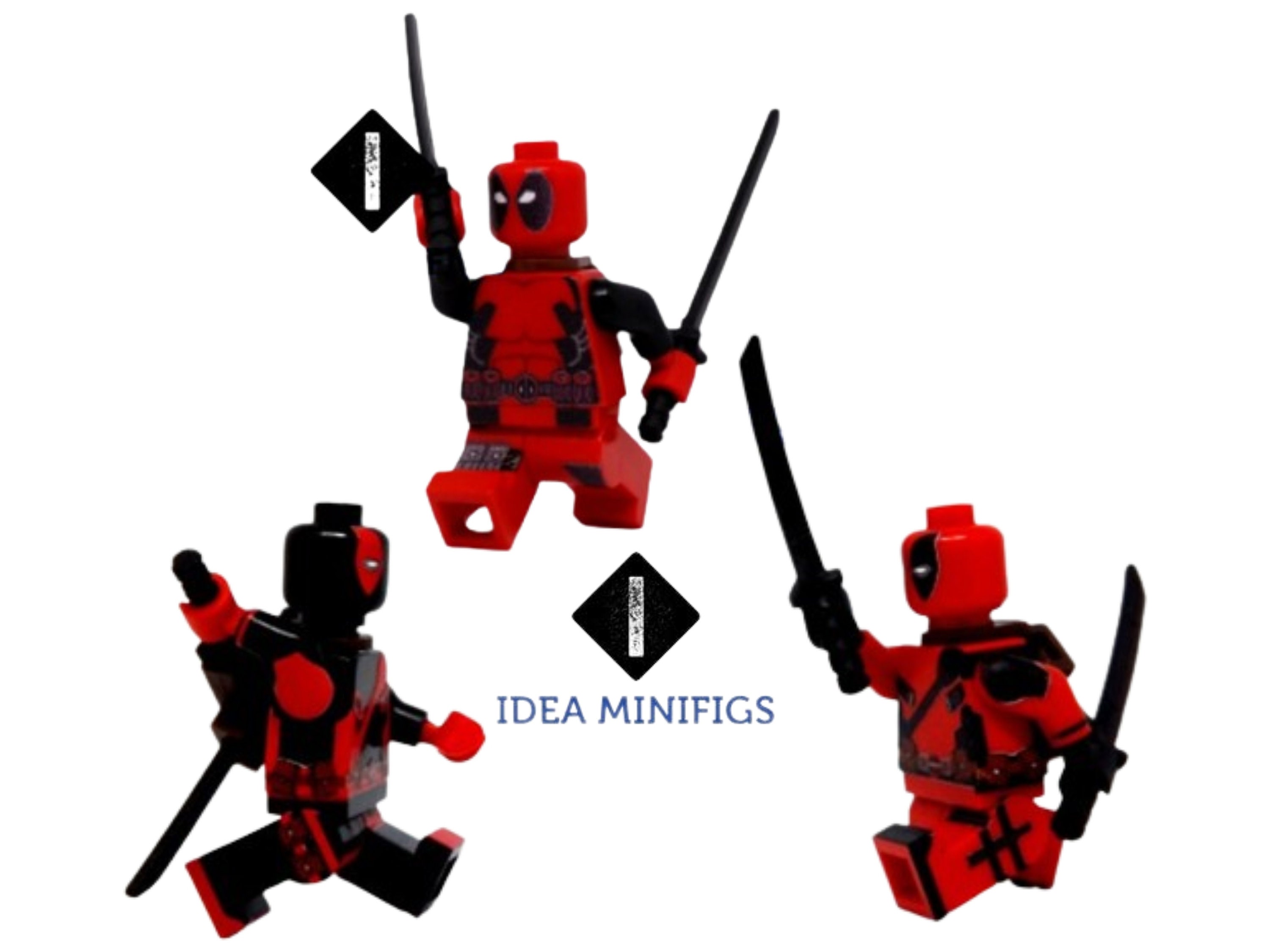 Custom UV Printed Deadpool, Classic, or Reverse Deadpool - Models Built ...