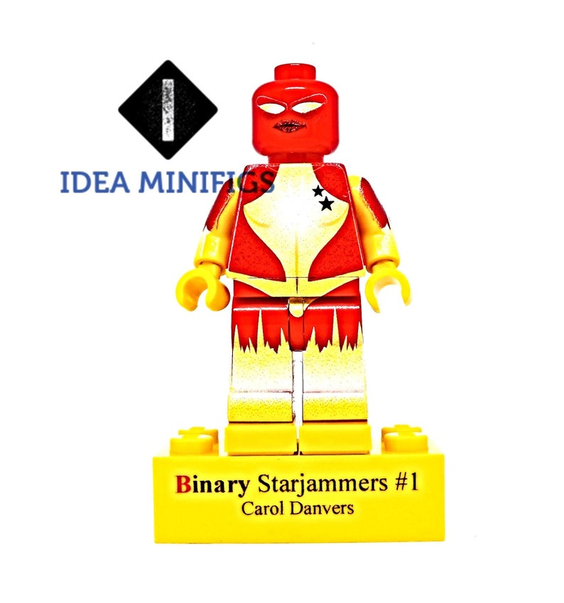 Custom UV Printed Carol Danvers Binary Starjammer Ms. Marvel - Model ...