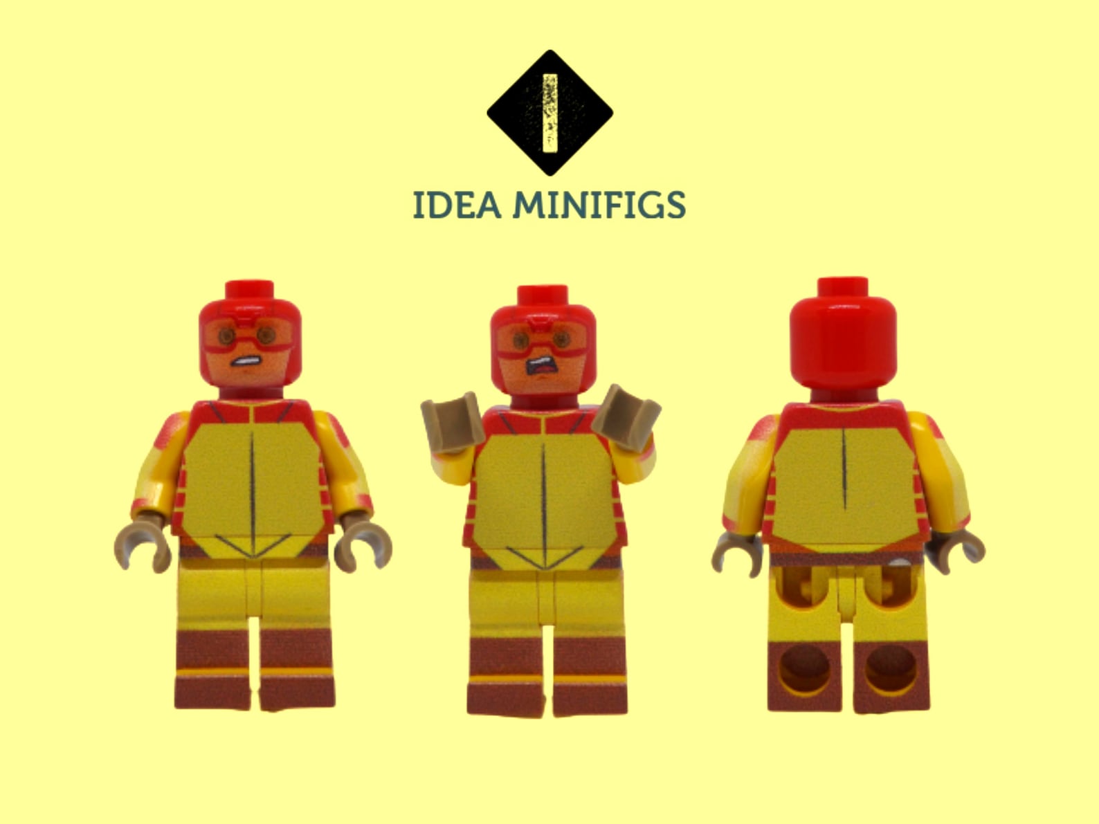 Custom UV Printed Invincible Mark V Rex V Omni-man Minifigs - Image ...